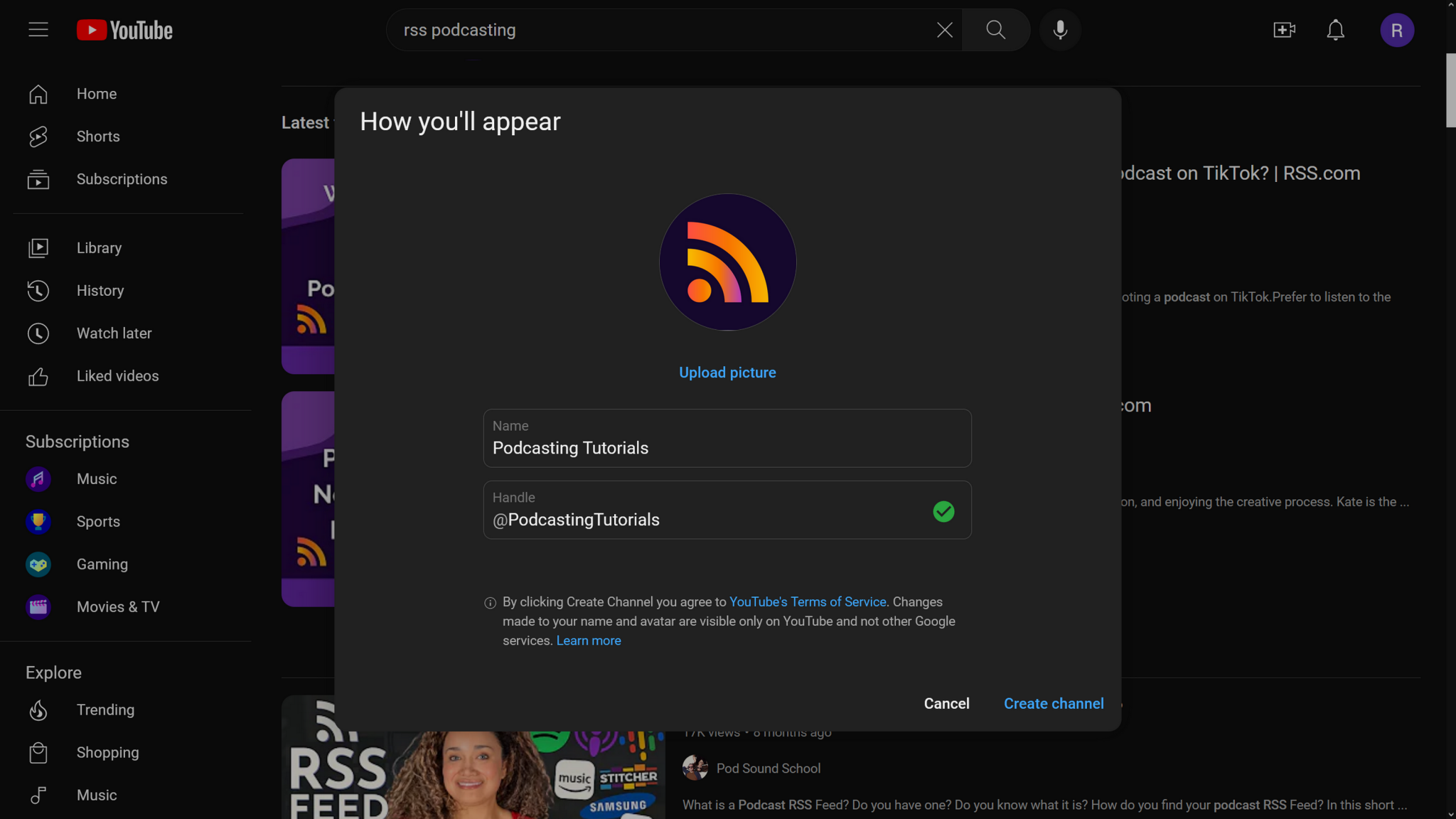 The Easy Way to Create a YouTube Channel for Your Podcast | RSS.com